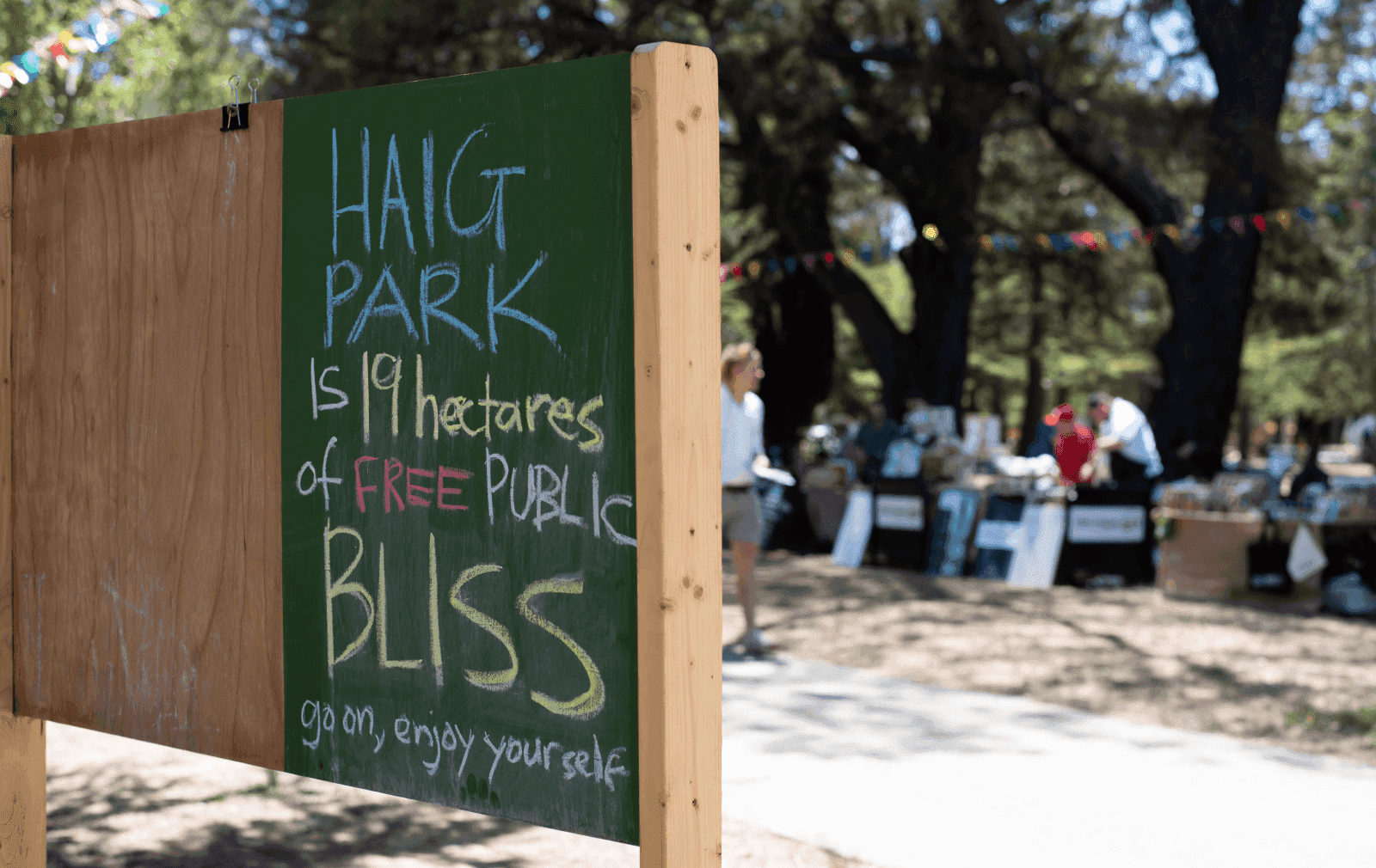 Haig Park Activities | Dionysus